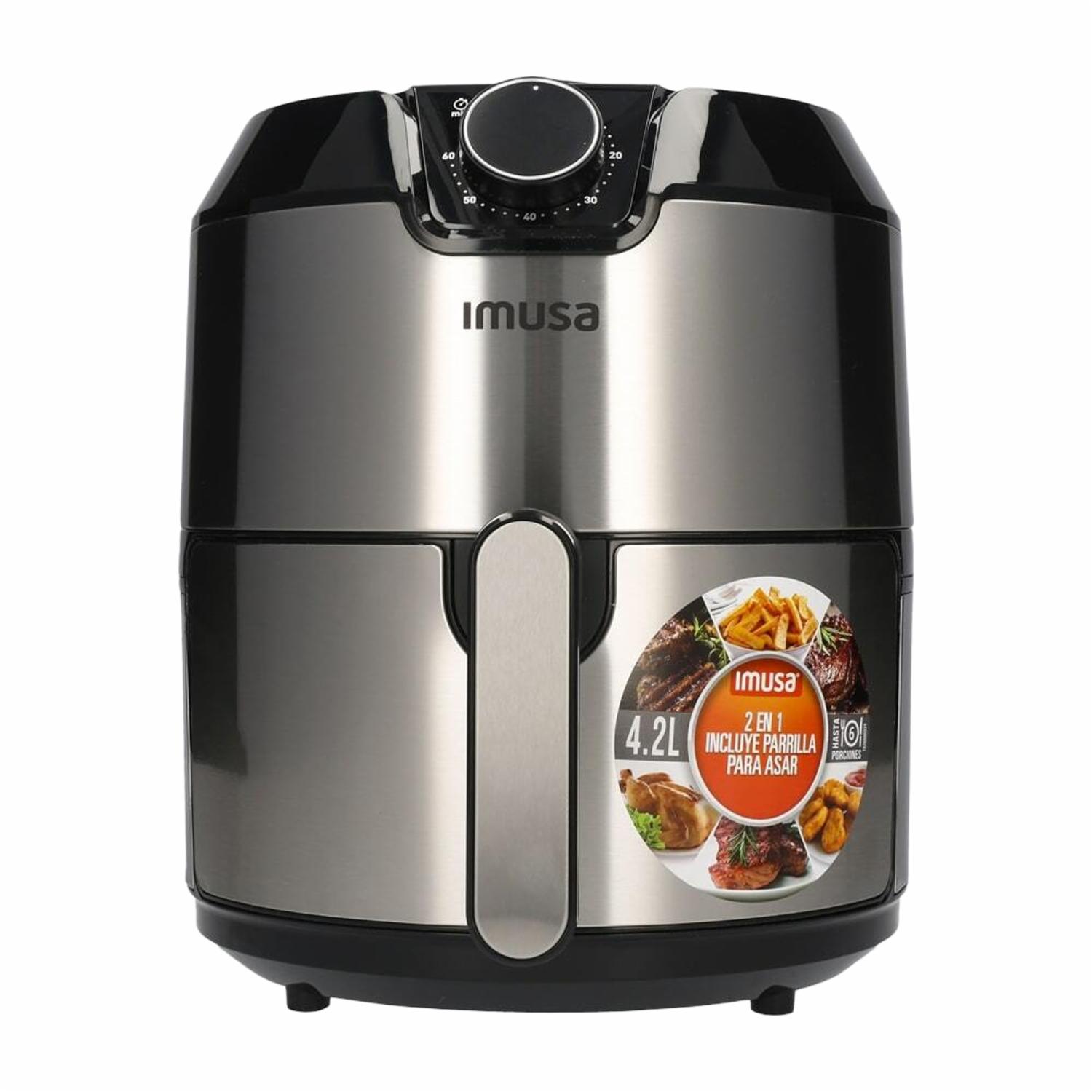 Air Fryer 1400 Watts Manual Con Grill EZ205D56 IMUSA 4,2 Litros - AKI