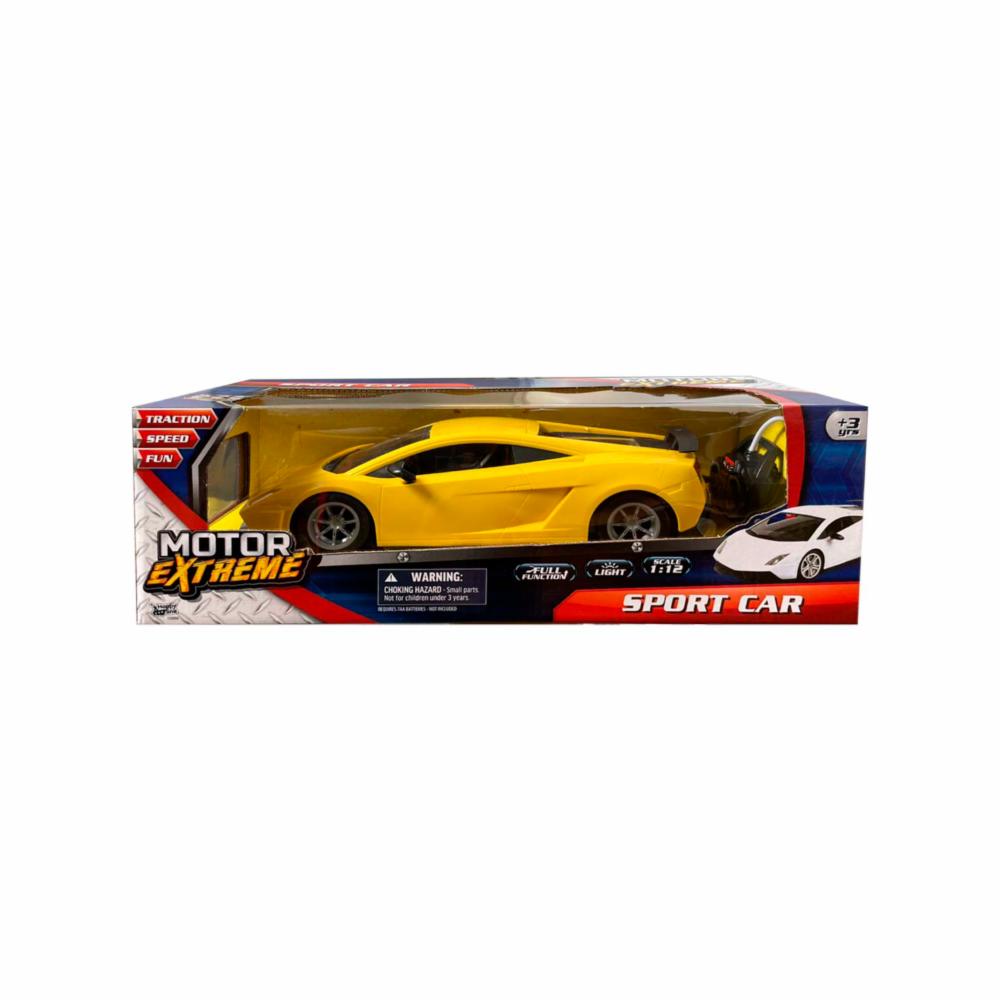 Vehículo R/C 1:12 Sport Car MOTOR EXTREME Usa Pilas AA x 5 - AKI