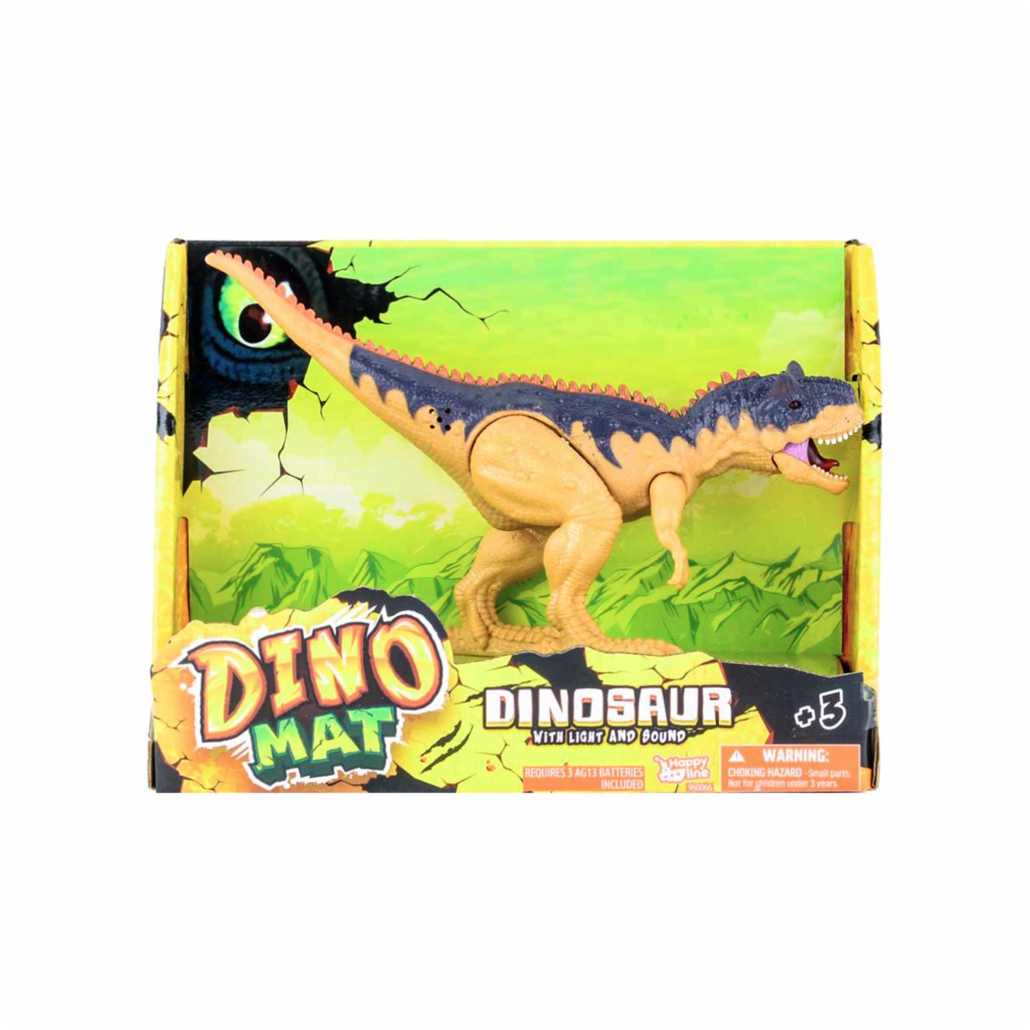 Dinosaurio Con Luz Y Sonido DINO MAT Modelos Surtidos - AKI