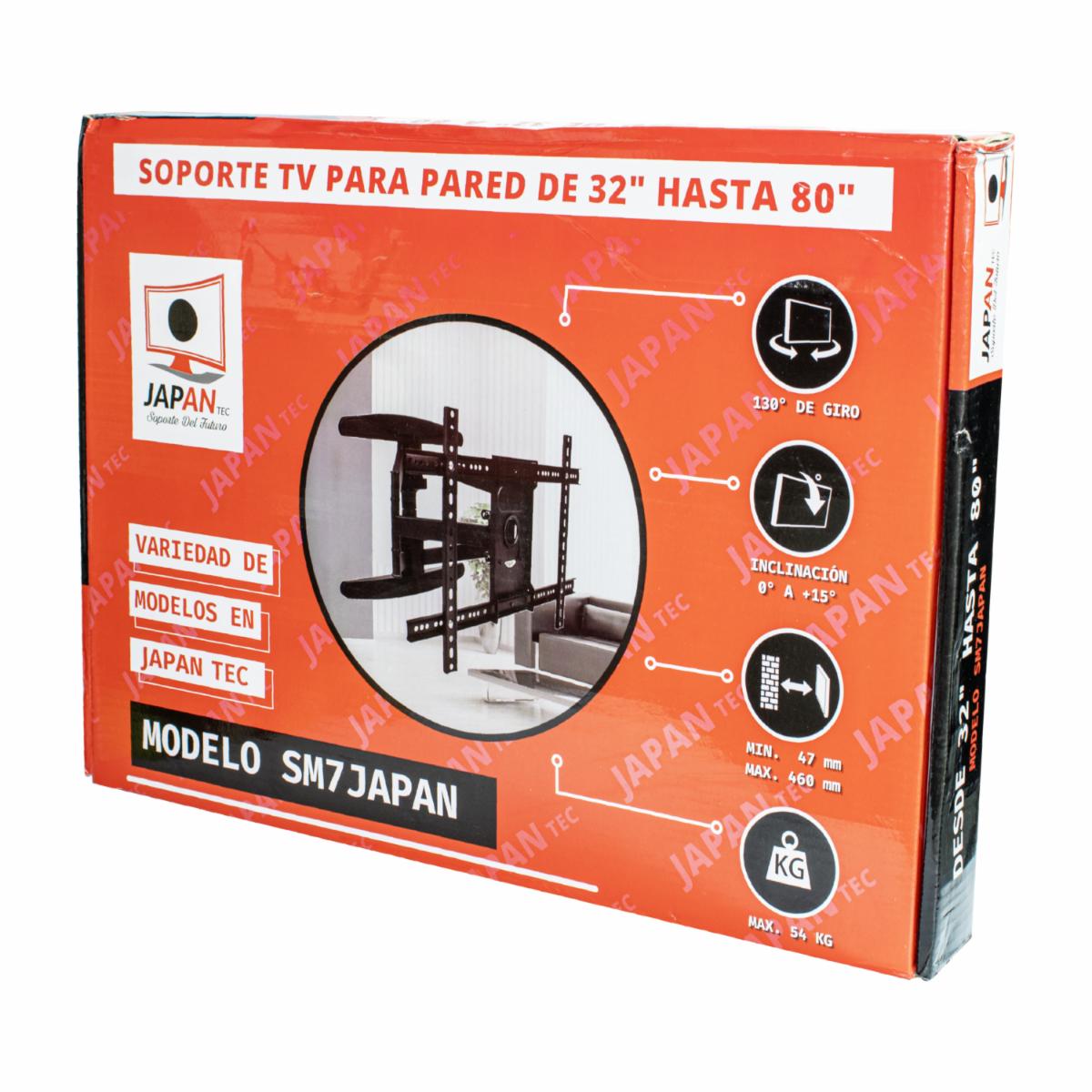 Soporte Tv Negro A&A TECHNOLOGY 32" A 80" - AKI