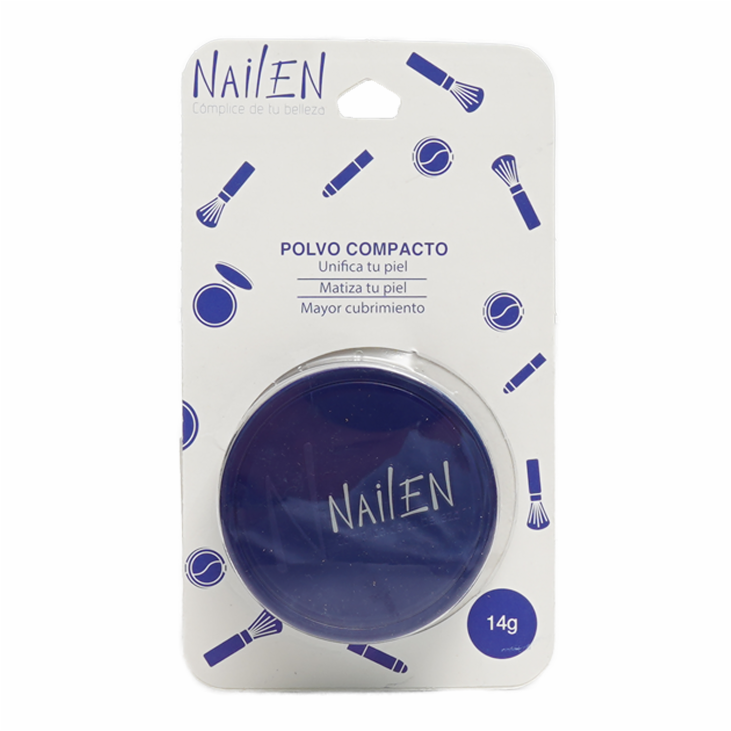 Polvo Compacto Tono 1 NAILEN 14 G - AKI
