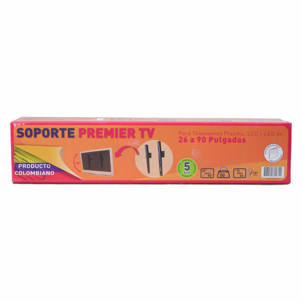 Soporte Tv Negro ANDIMALLAS 25" A 90" - AKI