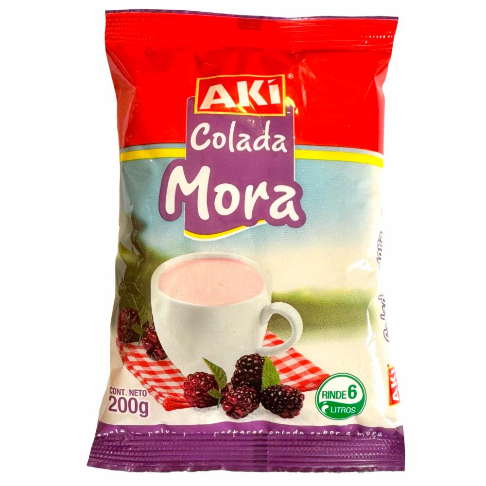 Colada Sabor Mora AKÍ 200 G - AKI