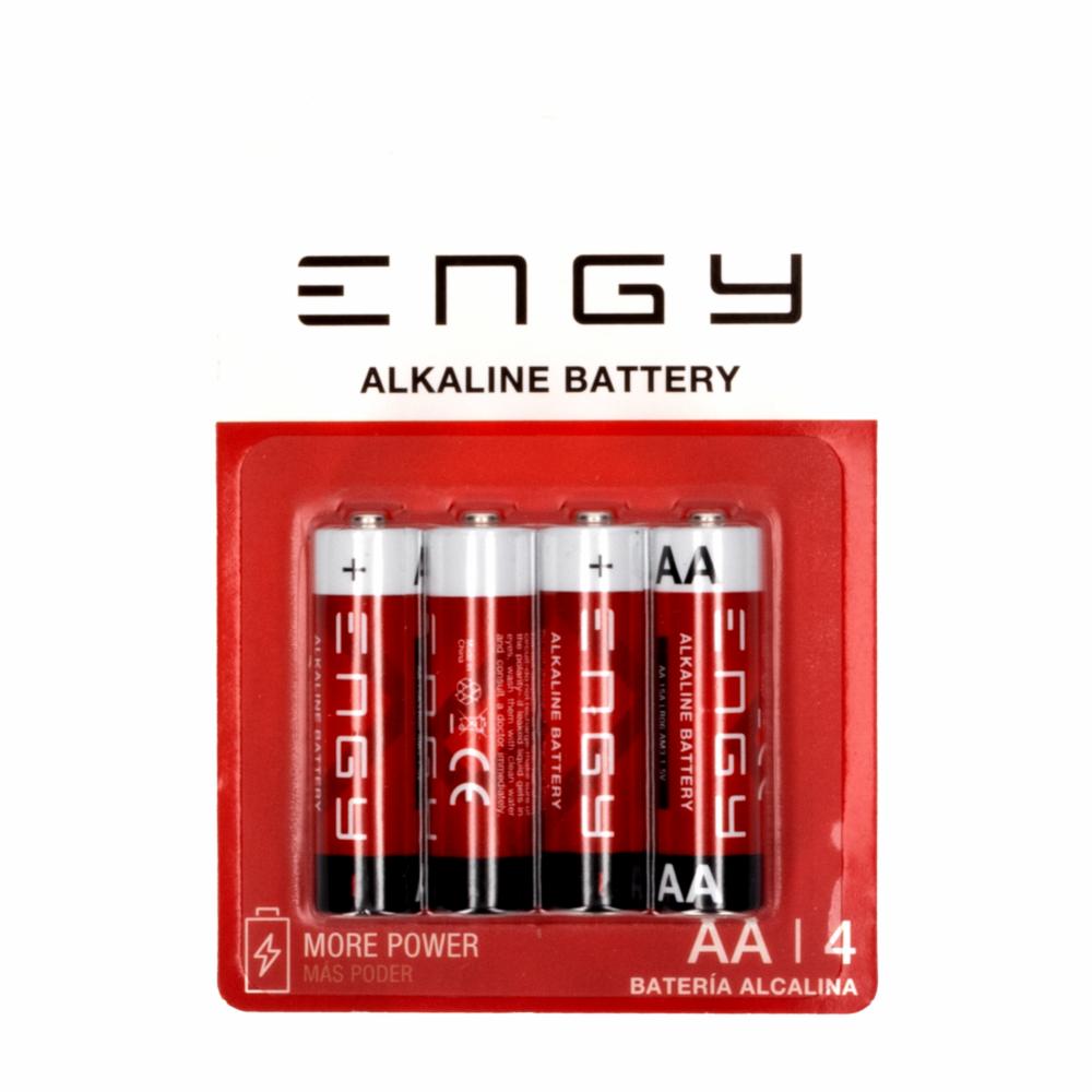 Pilas Alcalinas AA ENGY X 4 Uds - AKI