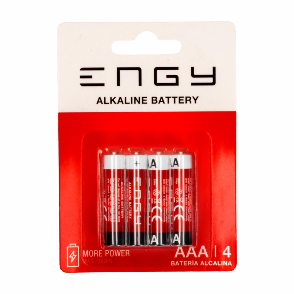 Pilas Alcalinas AAA ENGY X 4 Uds - AKI