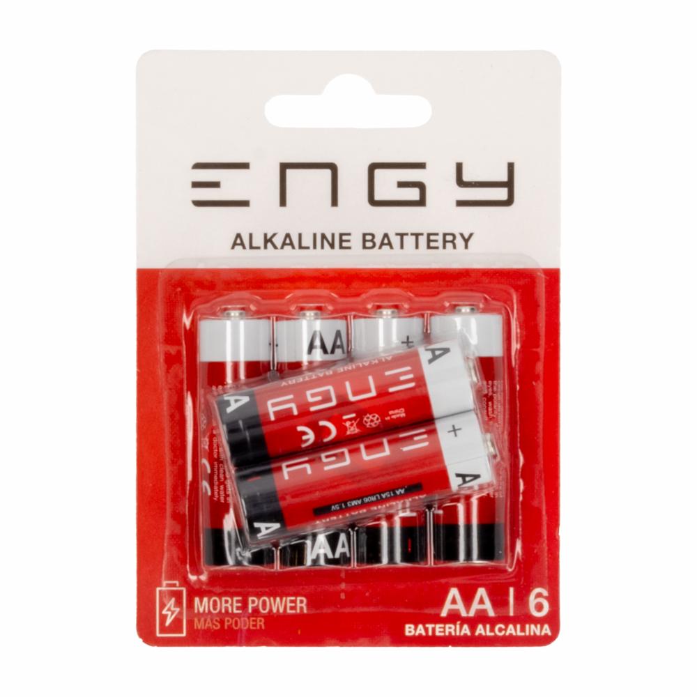 Pilas Alcalinas AA ENGY X 6 Uds - AKI