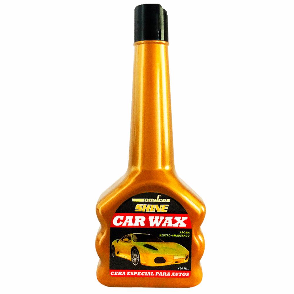 Cera Automotriz Shine Car Wax QUALCO 400 Ml - AKI