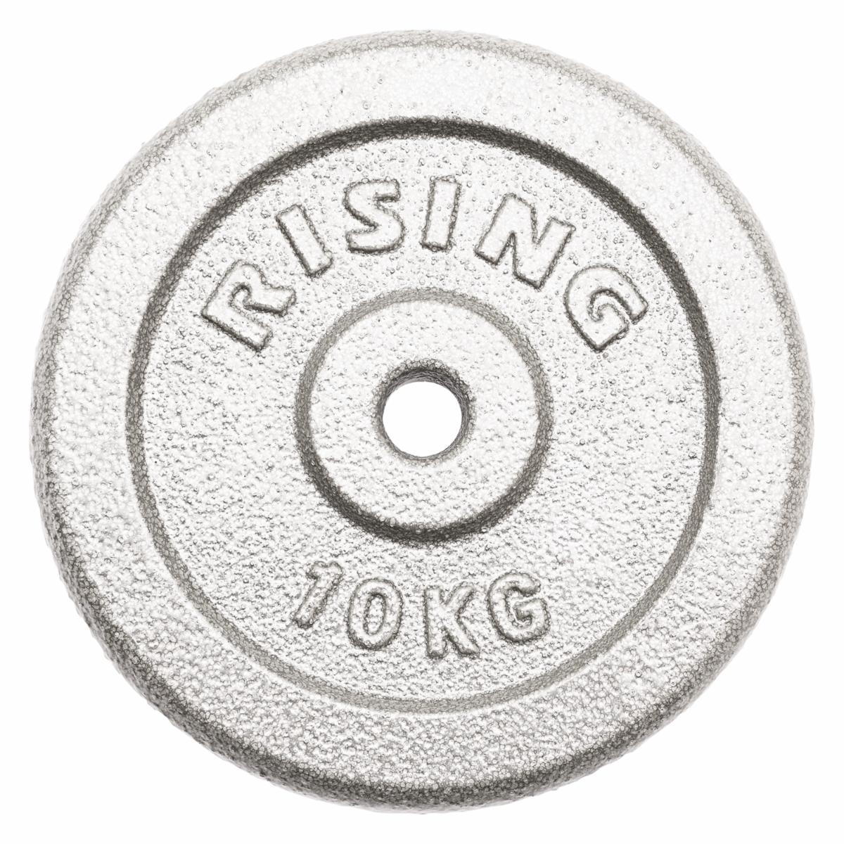Pesa De Acero En Forma Disco RISING 10 Kg - AKI