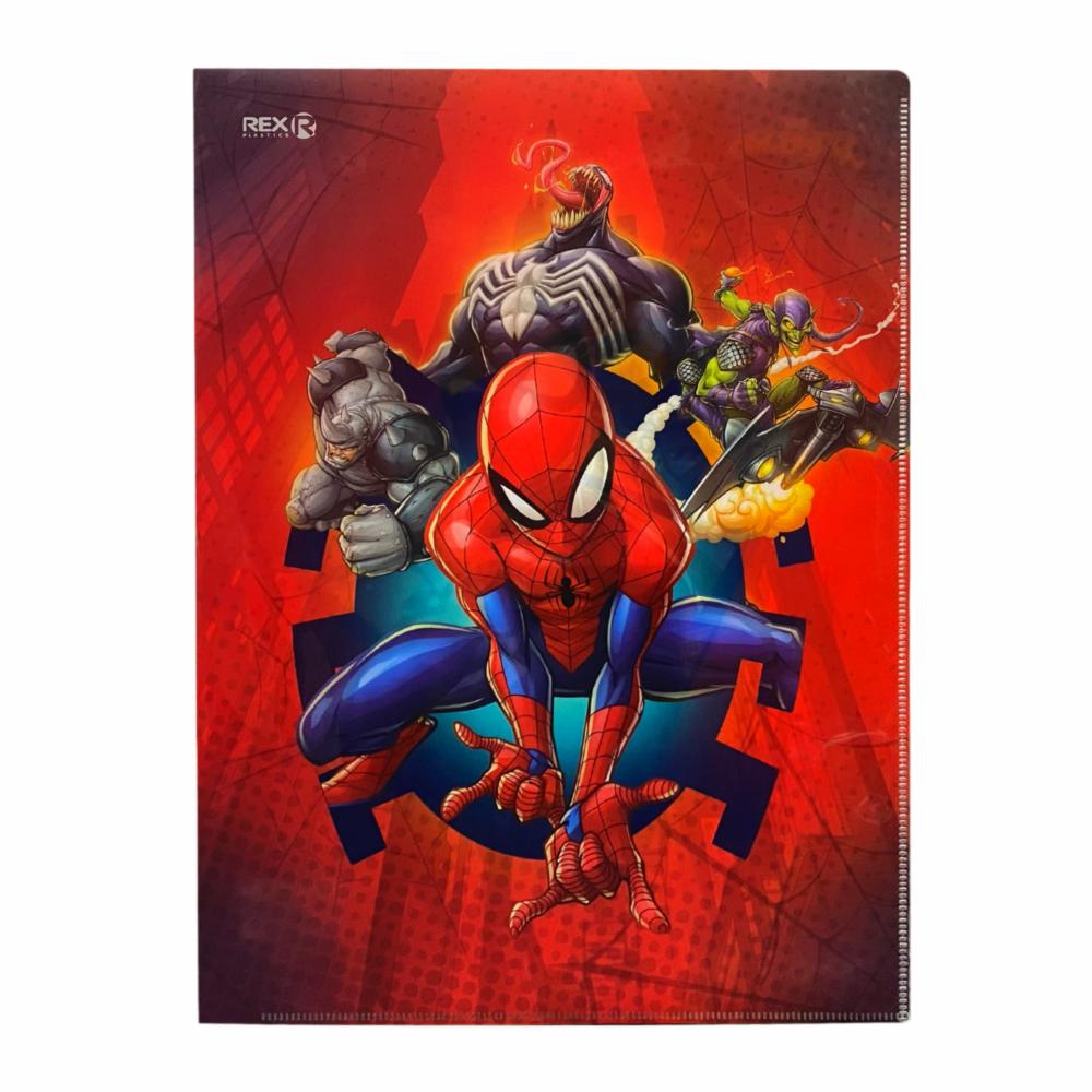 Folder Diseño Spiderman REX PLASTICS A4 - AKI