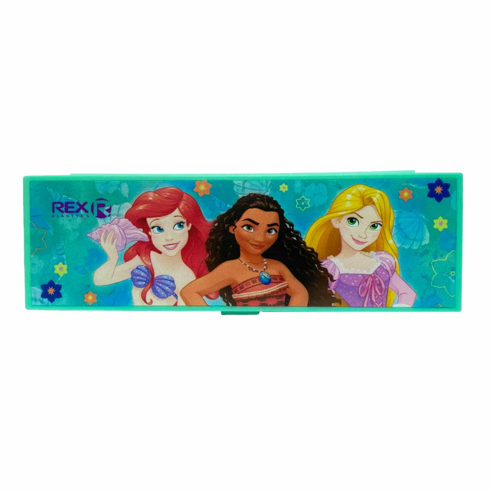 Cartuchera Plástica Pequeña Princesas REX PLASTICS 19.5X6.5 - AKI