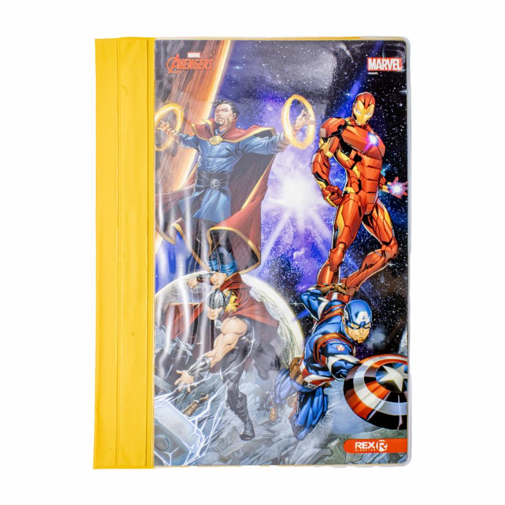 Carpeta Tipo Oficio Con Diseño Avengers REX PLASTICS Mediana - AKI