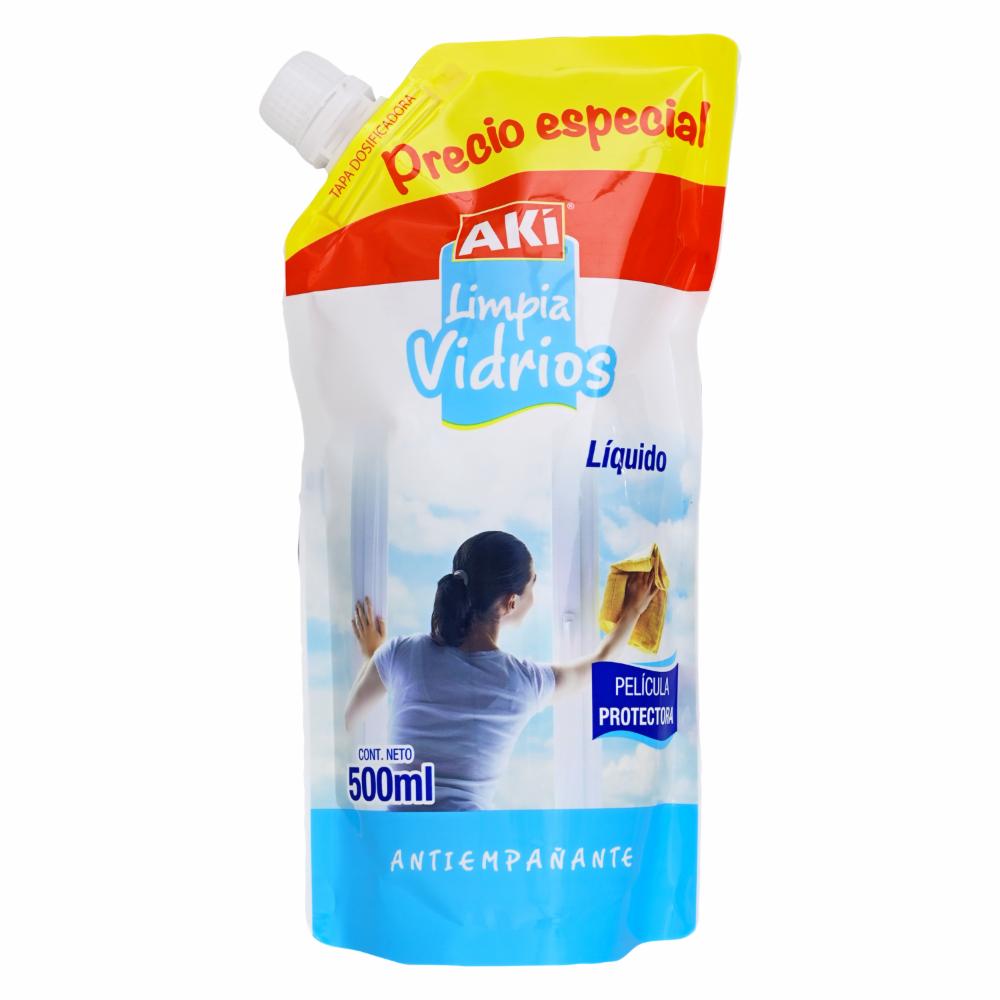 Limpia Vidrios Doy Pack AKÍ 500 Ml - AKI