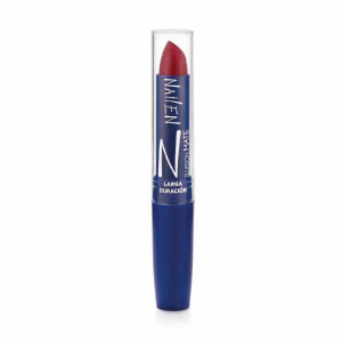 Labial En Barra Mate Tono Vino Tinto NAILEN 2 G - AKI
