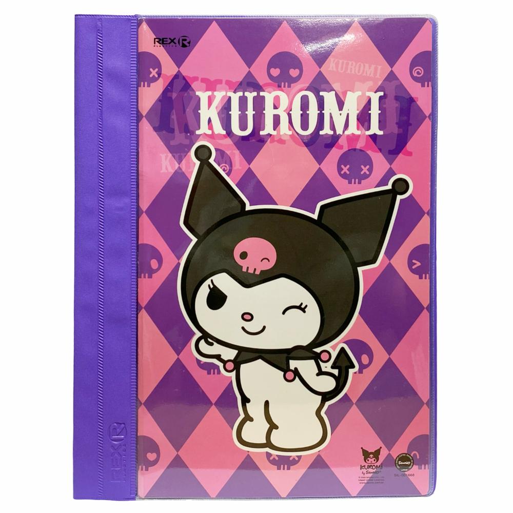 Folder Kuromi REX PLASTICS Tipo Oficio - AKI