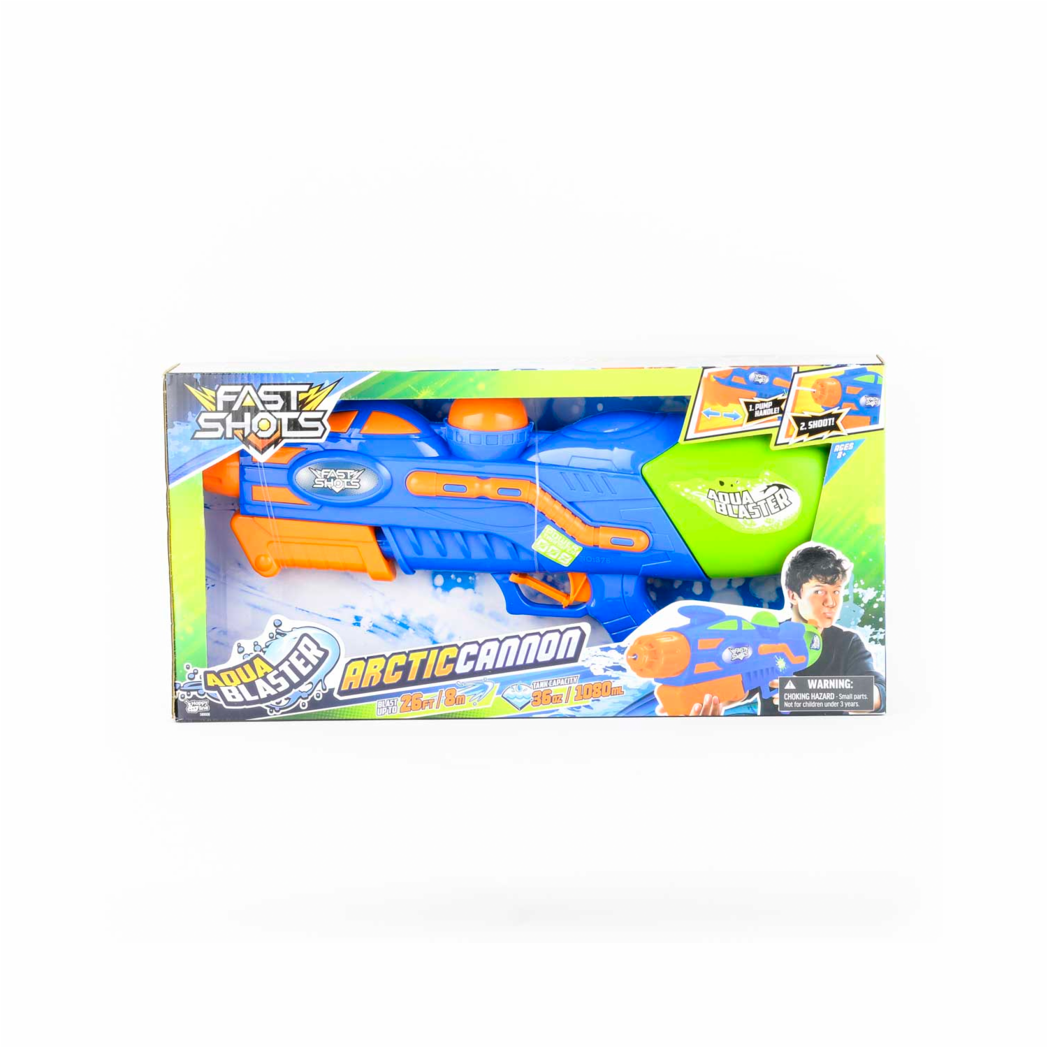 Pistola De Agua Arctic Cannon FAST SHOTS 8 Metros - AKI