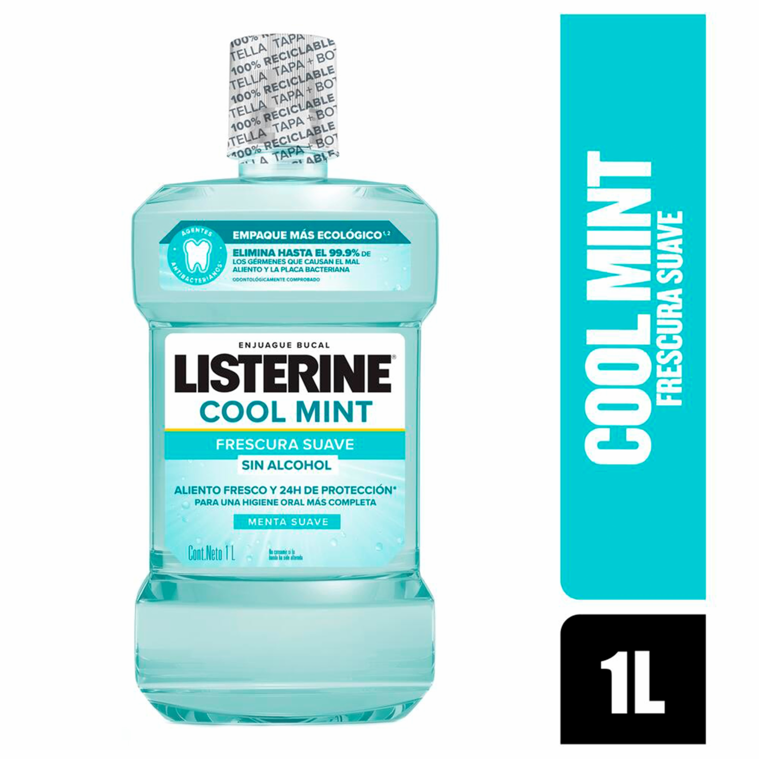 Enjuague Bucal Cool Mint Zero LISTERINE 1000 Ml - AKI